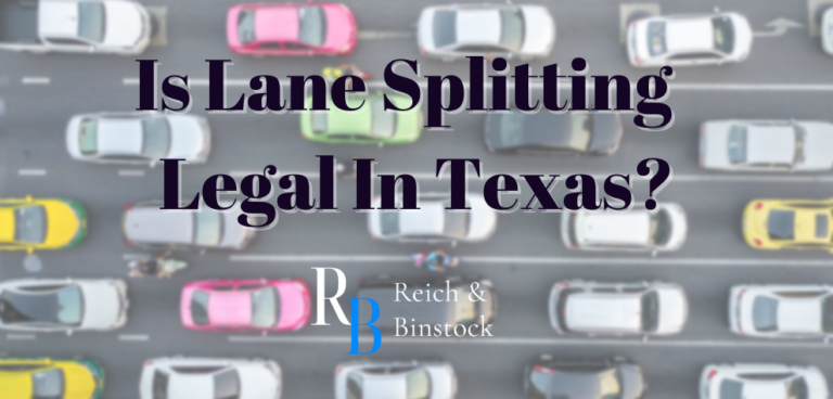 Is Lane Splitting Legal In Texas?